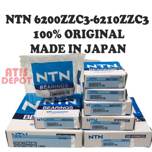 NTN ( ZZ ) 6200ZZ 6201ZZ 620ZZ 6203ZZ 6204ZZ 6205ZZ 6206ZZ 6207ZZ ...