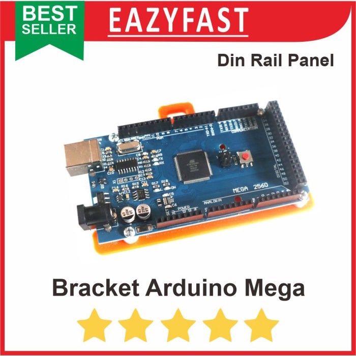 Arduino Mega Module MCB Din Rail Panel Rail Mount Bracket | Shopee Malaysia