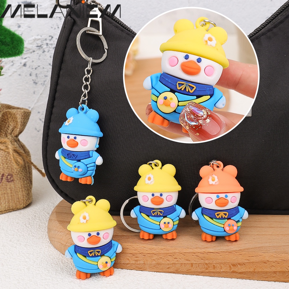 Personality Fashion Creative Kawaii Men Women Cartoon Backpack Duck ...