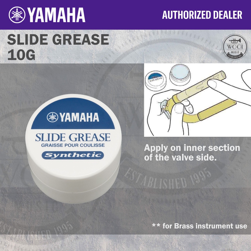 Yamaha Synthetic Slide Grease - 10g (For Tuning Slide Instruments ...