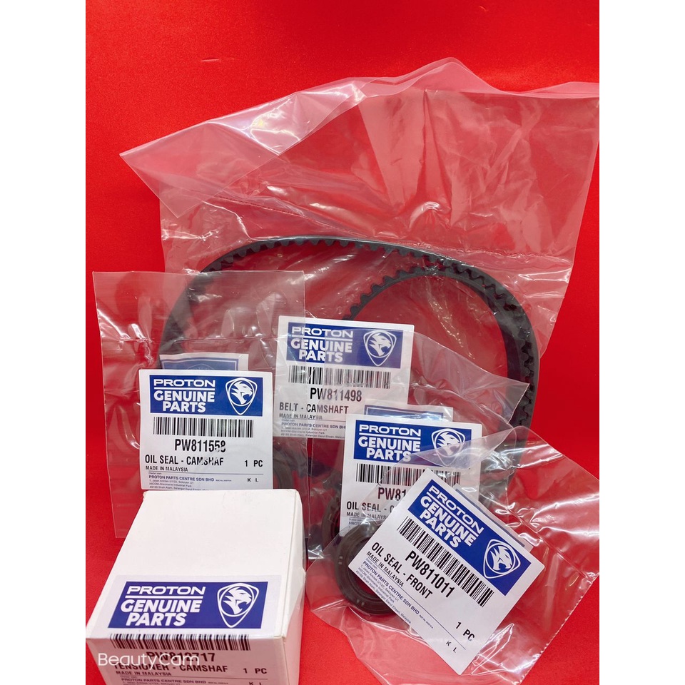 ORIGINAL Timing Belt Kit Set Proton Saga FLX Iriz Exora Bold Preve ...