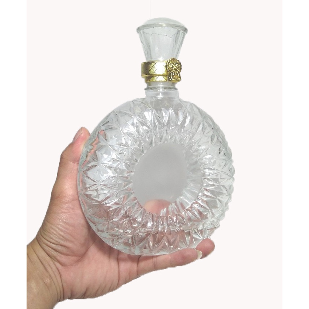 Xo Glass Wine Bottle 500ml - 500ml wine bottle, 500ml transparent glass ...