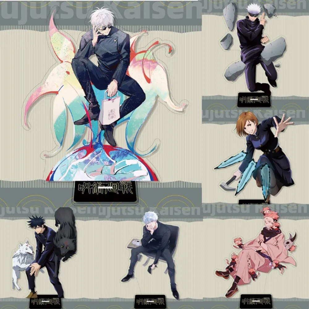 Anime Standee Jujutsu Kaisen Figure Yuji Itadori Cosplay Acrylic luv ...