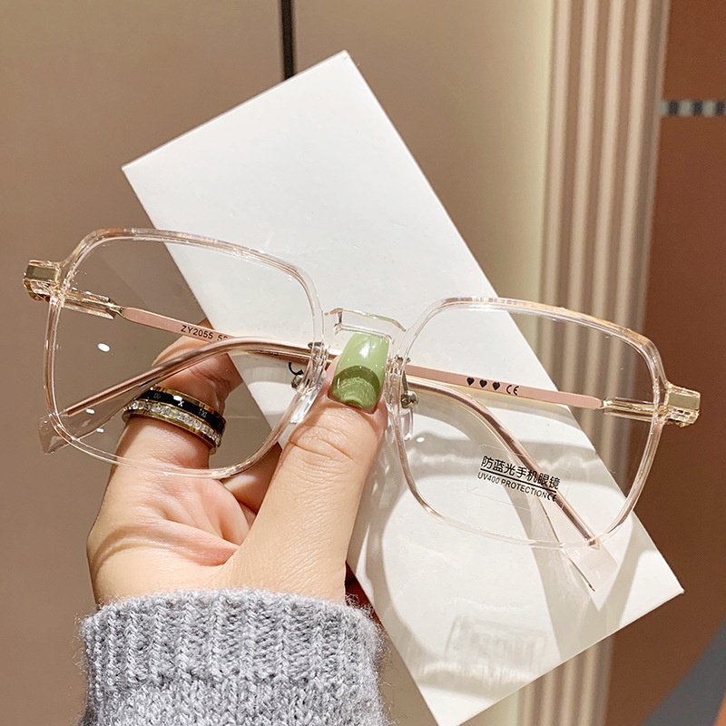 Anti Radiation Eyeglasses Square Frame Computer Glasses for Women Men ...