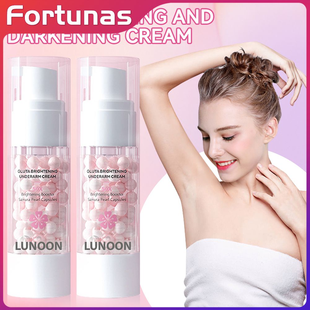Sakura Underarm Whitening Body Cream Moisturizer Brightening Smooth Non ...