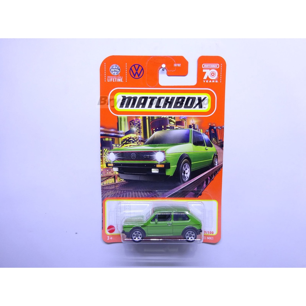 HIJAU Matchbox 1976 Volkswagen Golf GTI MK1 Green | Shopee Malaysia