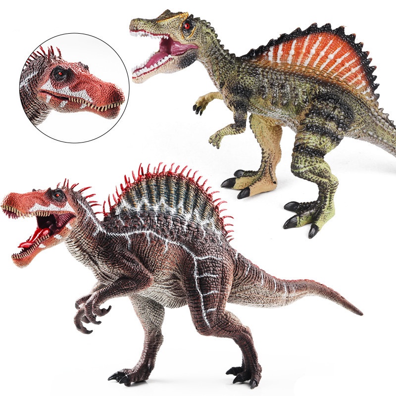 New Jurassic Dinossaur Brinquedo Spinosaurus Action Figures Open Mouth ...