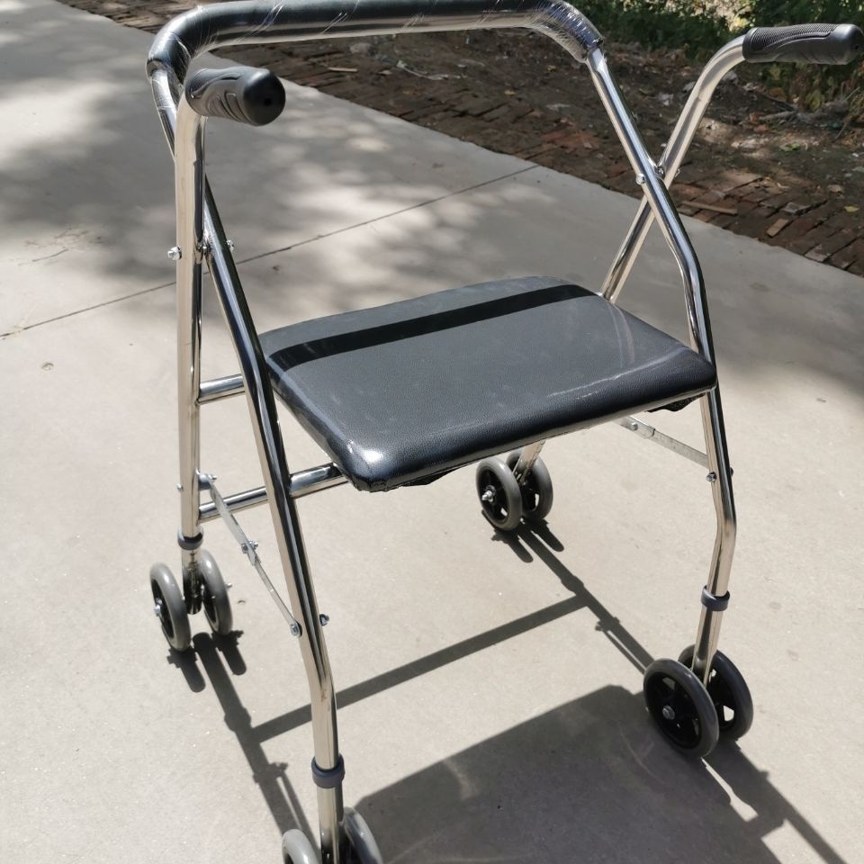 Elderly mobility trolley mobile chair with wheels anti-fall artefacts ...