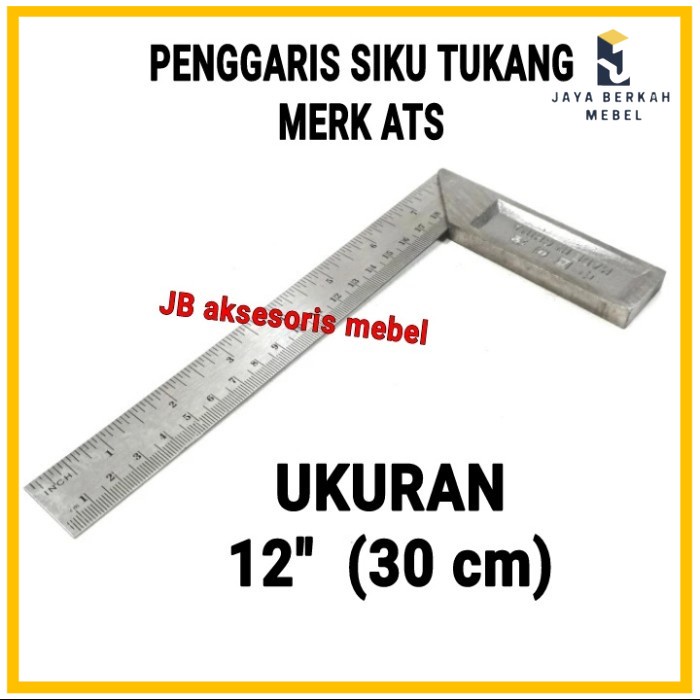 SIKU L ELBOW RULER/ CARRIER'S ELBOW RULER 30cm (12") ATS | Shopee Malaysia