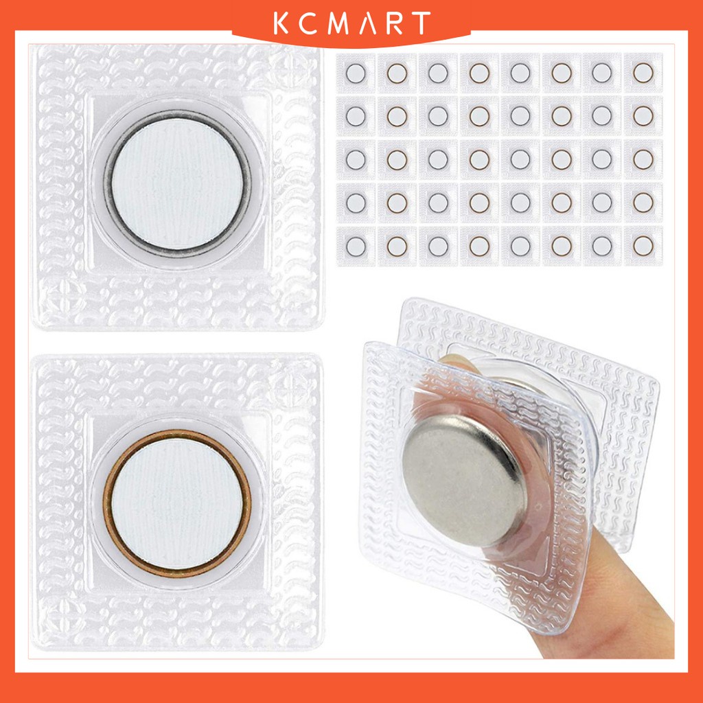 Magnetic Button Snap Magnet Fastener Handbag Cloth Bag Clasp DIY Sewing ...