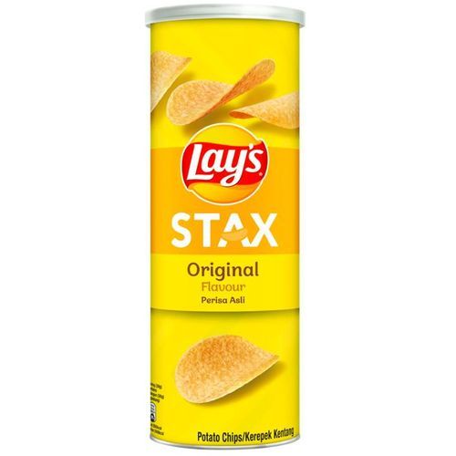 Lay's Stax Original Flavour Potato Chips 135g | Shopee Malaysia