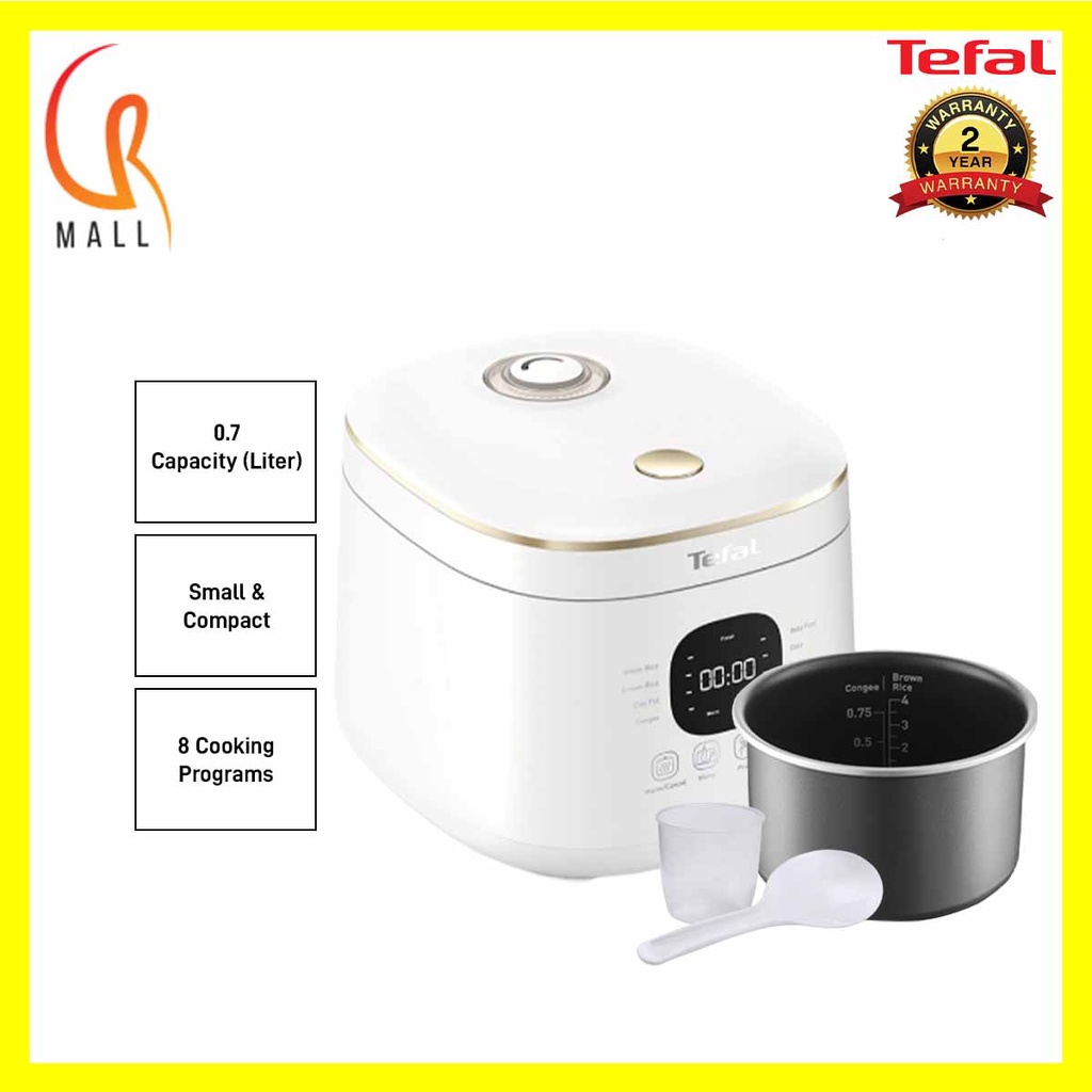 Tefal 0.7L RK5151 Automatic Mini Fuzzy Logic Rice Cooker | Shopee Malaysia