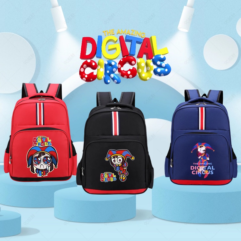 2023 New The Amazing Digital Circus Children's Backpack Cute Anime ...
