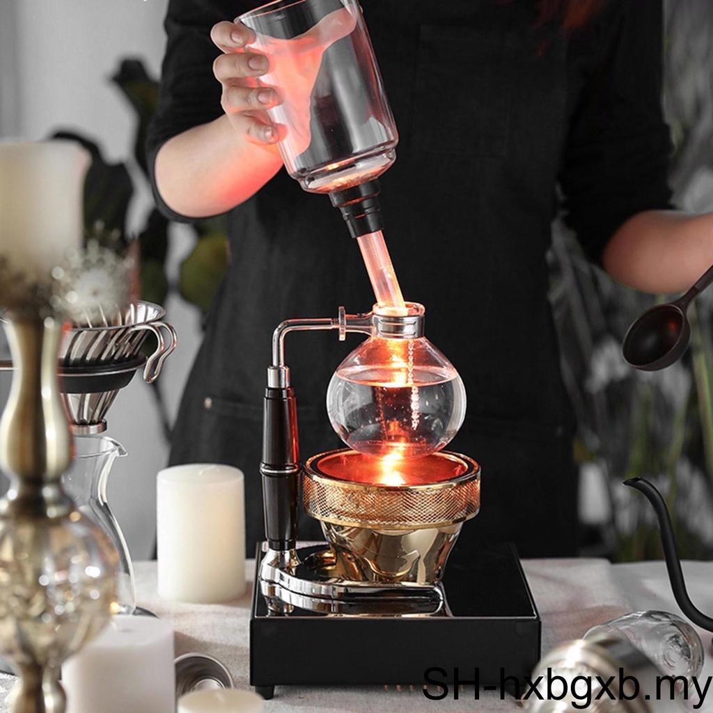 【hxbgxb】Household Glass Siphon Coffee Maker Elegant and Functional ...