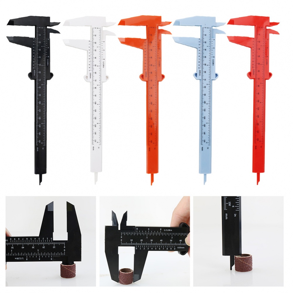 Versatile 6 Inch Vernier Caliper Inner/Outer Diameter Depth Measurement ...