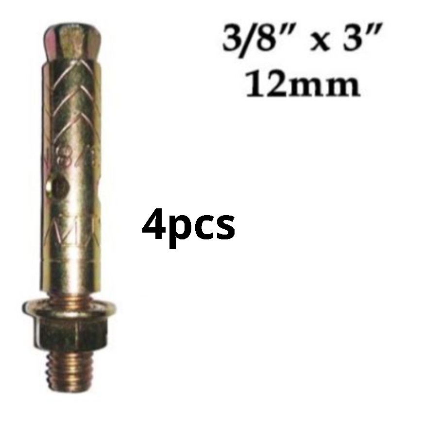 Sleeve Anchor Metal Wall Plug Screw Wall Plug Besi Skru Wall Screw Skru ...