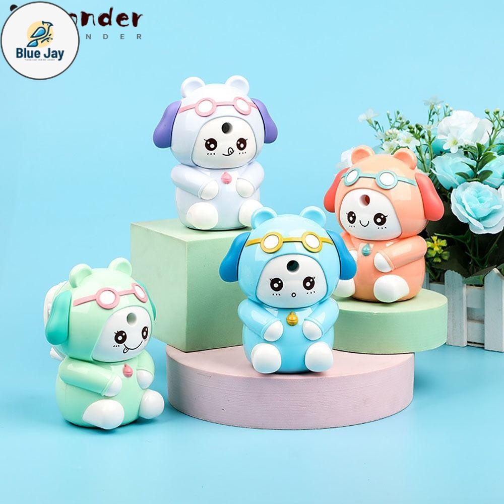 BJ Pencil Cutter, Student Gift Plastic Pencil Sharpener, Simple Cartoon ...