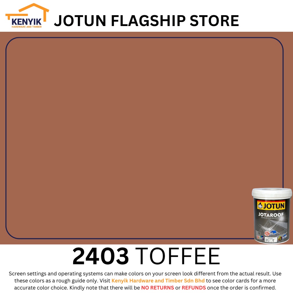 JOTUN 15L Jotaroof (Roof Paint) | Shopee Malaysia