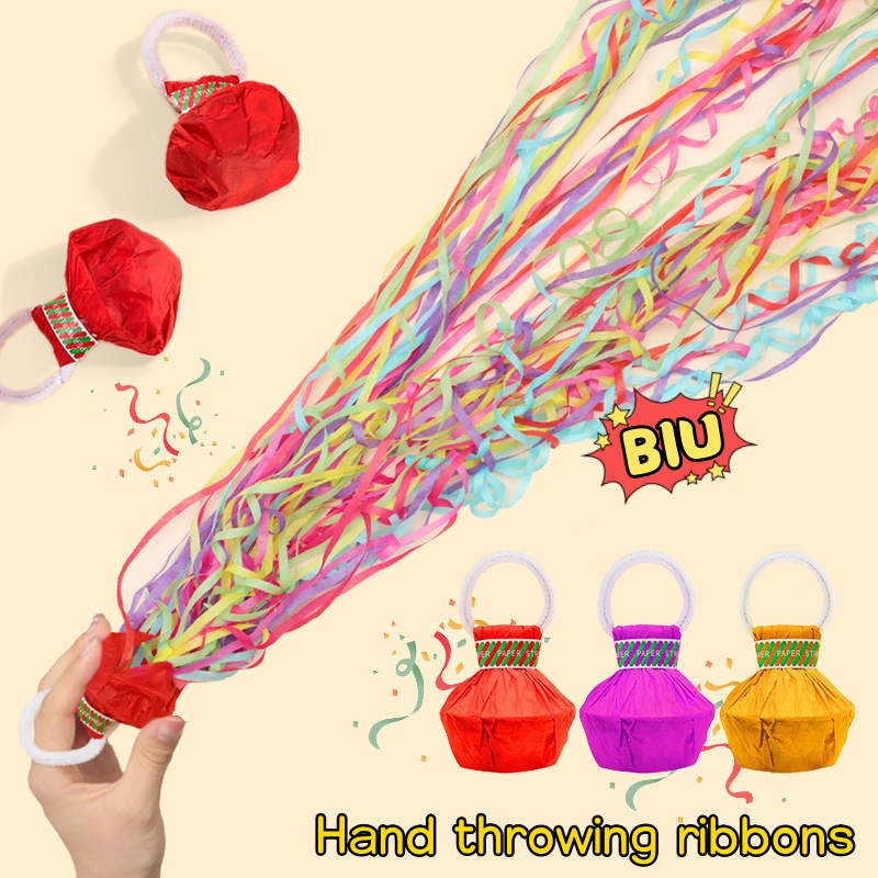 1pc Hand Throw Ribbon Spider Silk Ribbon Wedding Birthday Party ...