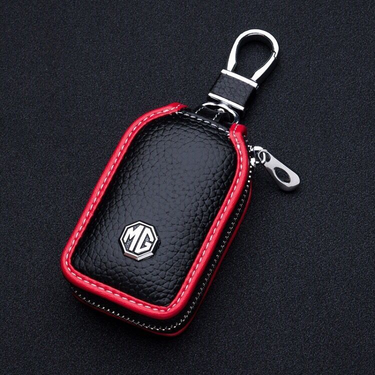 For MG Leather Key Holder Cover Smart Key For ZS MG HS MG GS mg3 mg5 ...
