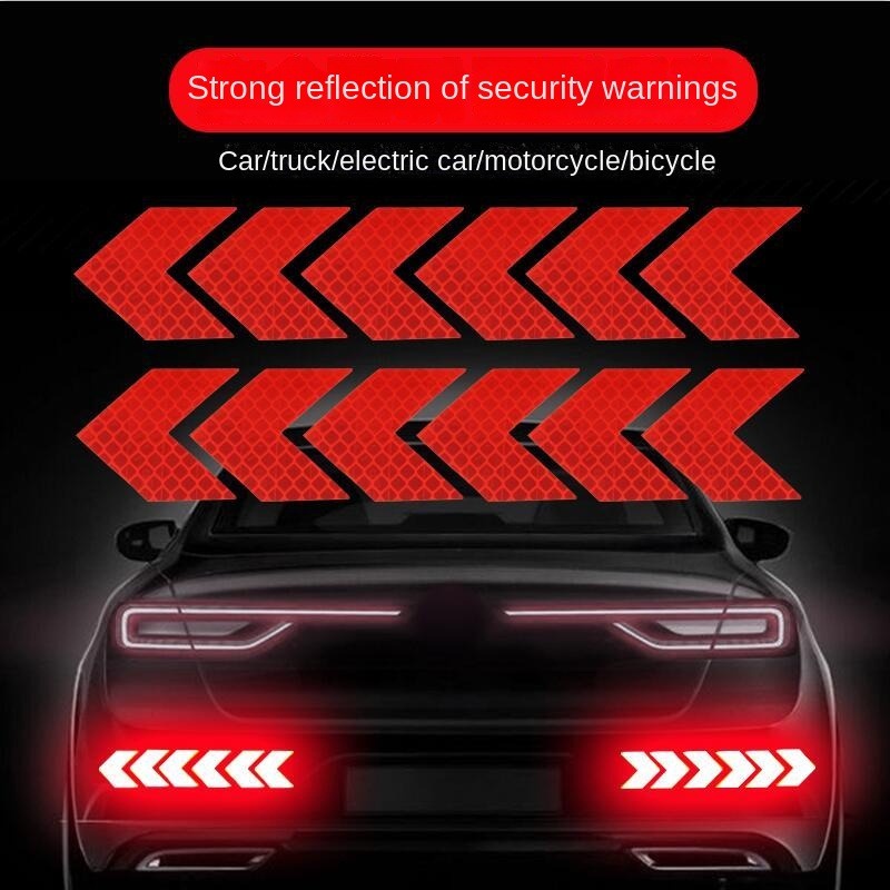 Car night warning strong anti-arrow car sticker/electric motorcycle ...