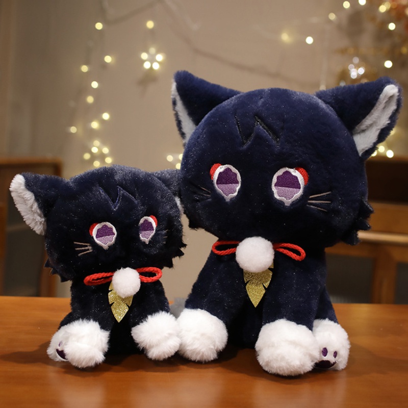 Anime Scaramouche Cat Doll Genshin Impact Wanderer Cat Plush Toys ...