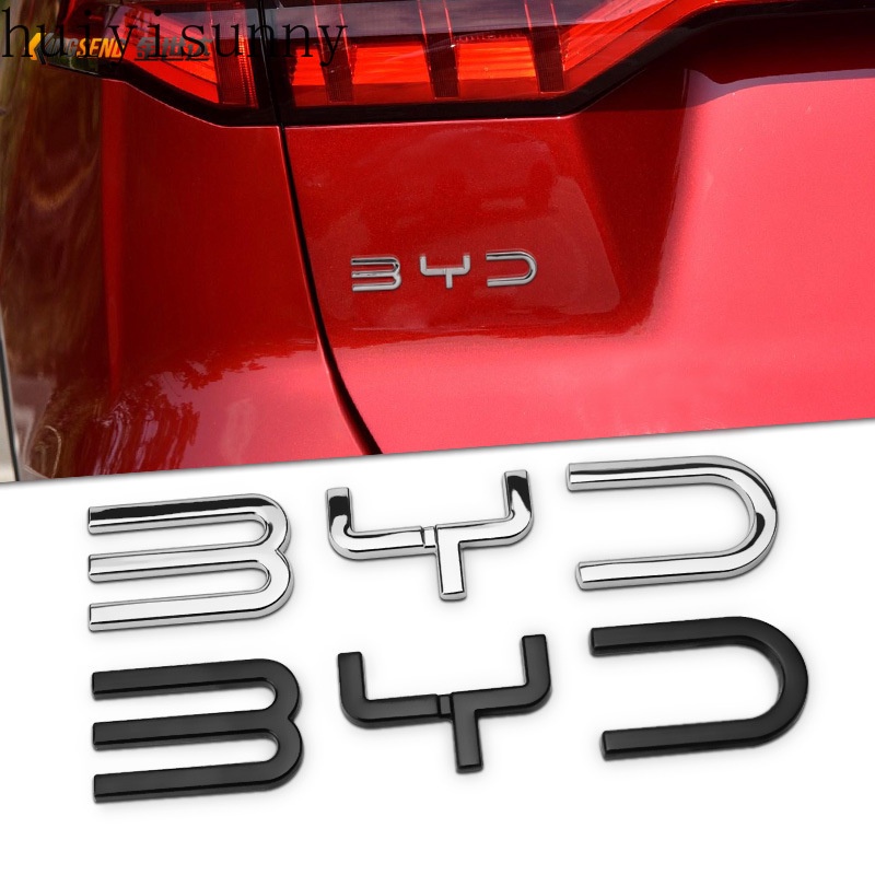 HYS Car Logo Metal Modification BYD ATTO 3 Han Don Build Your Dream ...
