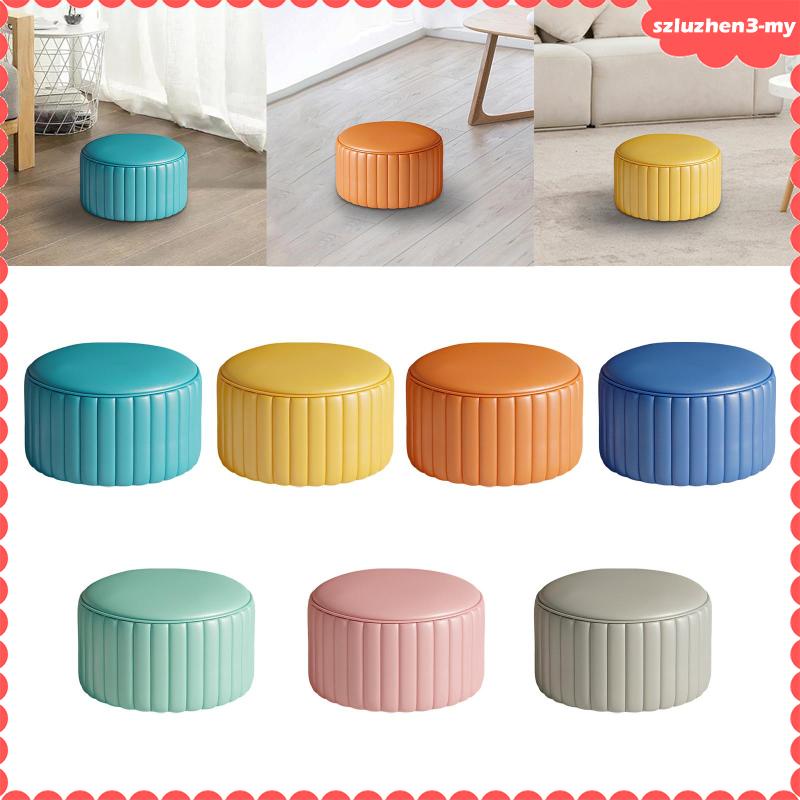 [SzluzhenbcMY] Round Ottoman Stool, Sofa, Tea Stool, Footstool ...