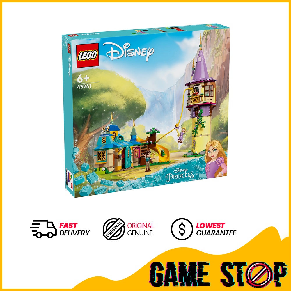 Lego 43241 Disney Princess Rapunzel's Tower & The Snuggly Duckling ...