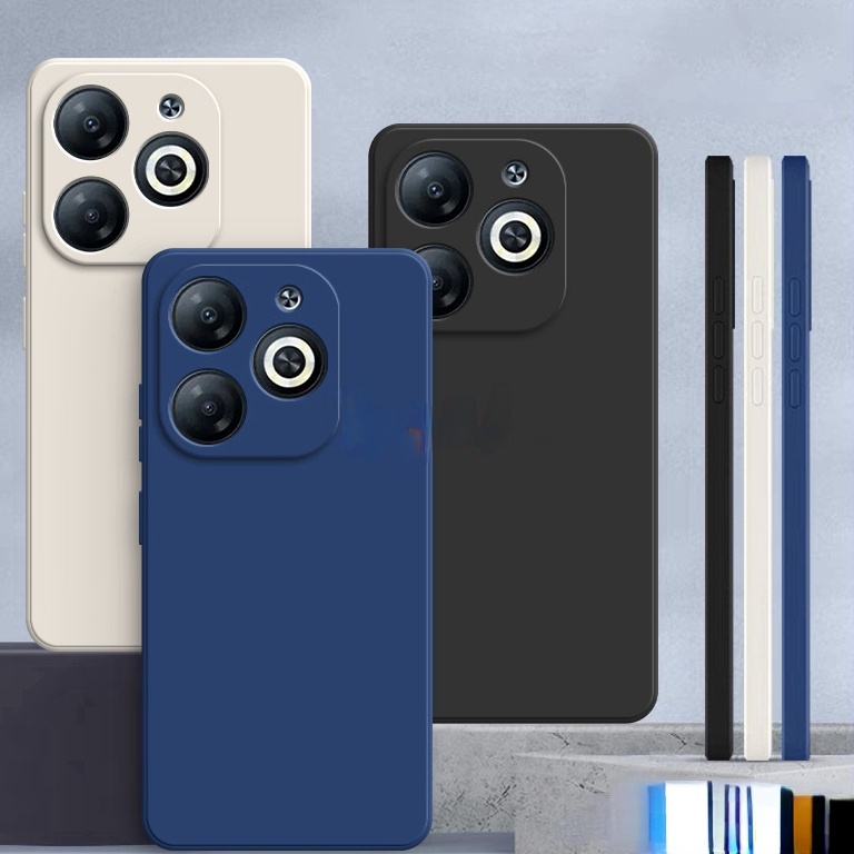 casing for infinix smart 8 pro 9 4G smart8 smart9 2023 Solid color ...