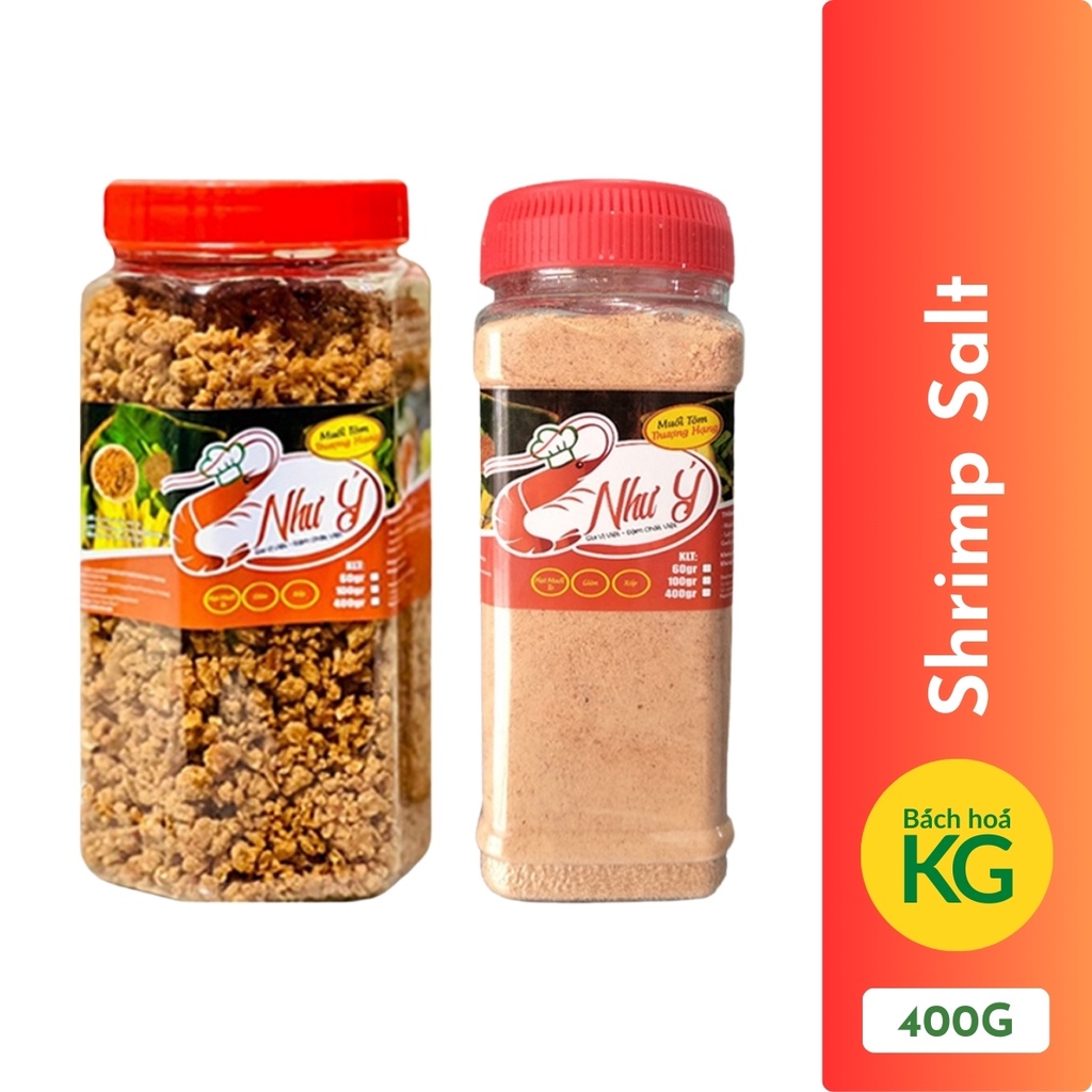 Vietnamese Chili Shrimp Salt 1 Bottle 400gr - Muối Ớt Tôm Như Ý 1 Hủ ...