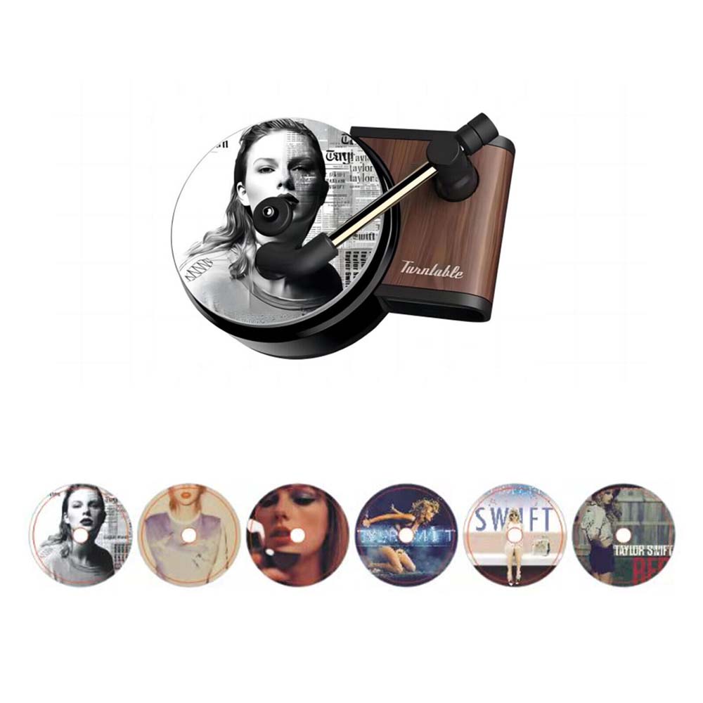 Car Mounted Car Air Vent Phonograph Taylor Swift Record Player ...