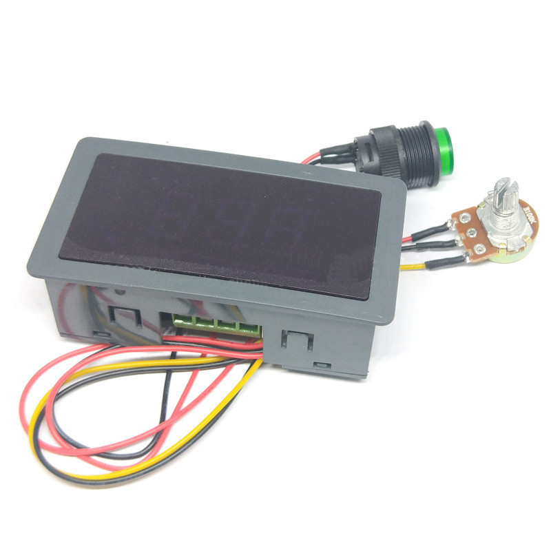 1PCS DC DC 6V-30V PWM Motor Speed Controller Digital Display 12V 24V ...
