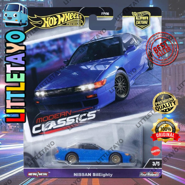 Hot Wheels Premium Modern Classics Nissan SilEighty Sport Car | Shopee ...