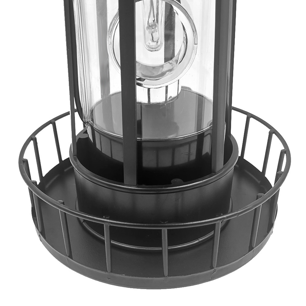 Lighthouse Solar LED Light Yard Fence Decor Sensor Beacon Rotating ...