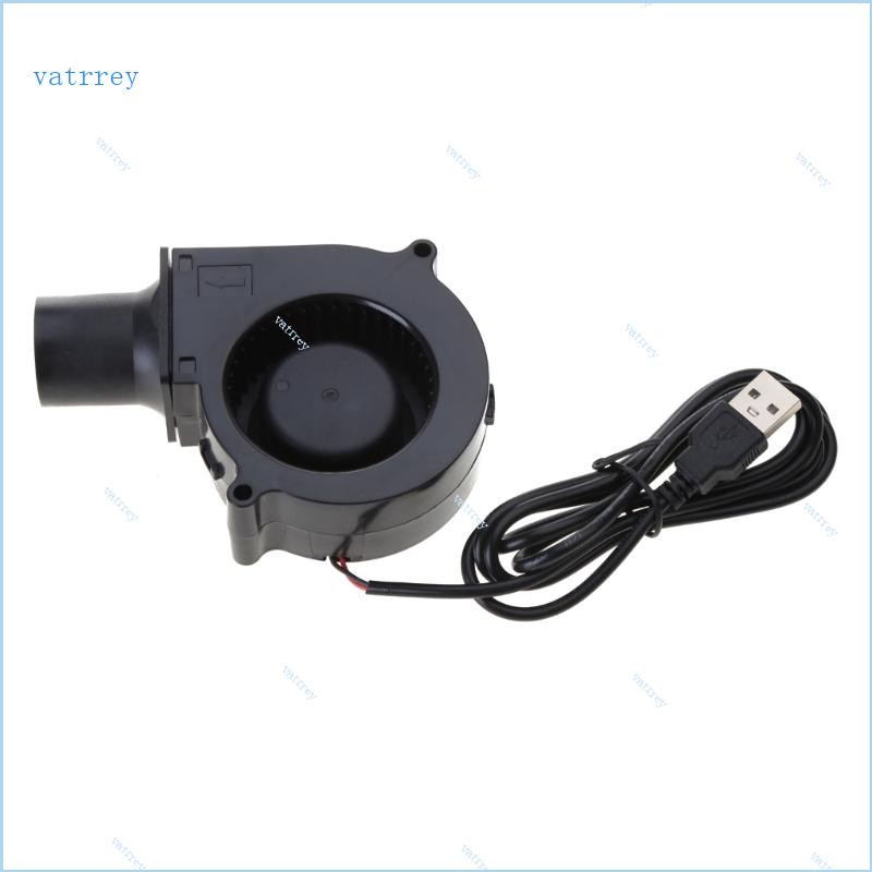 VA USB Powered BBQ Fan - 7cm 3700RPM 5V USB Powered Portable Blower with One Speed for Outdoor ...