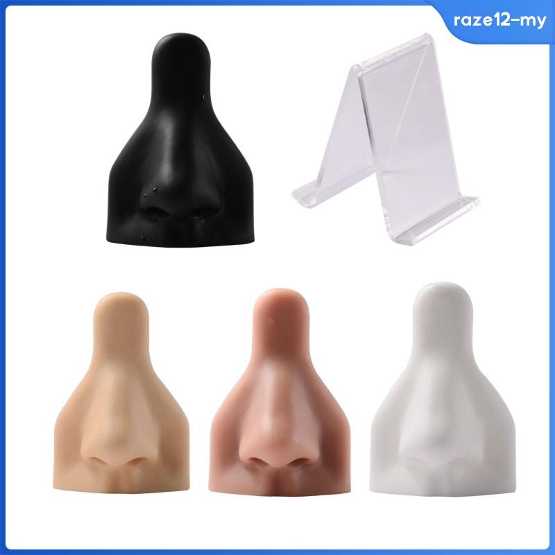 [RazecaMY] Soft Silicone Nose Model Body Display Props Reusable ...