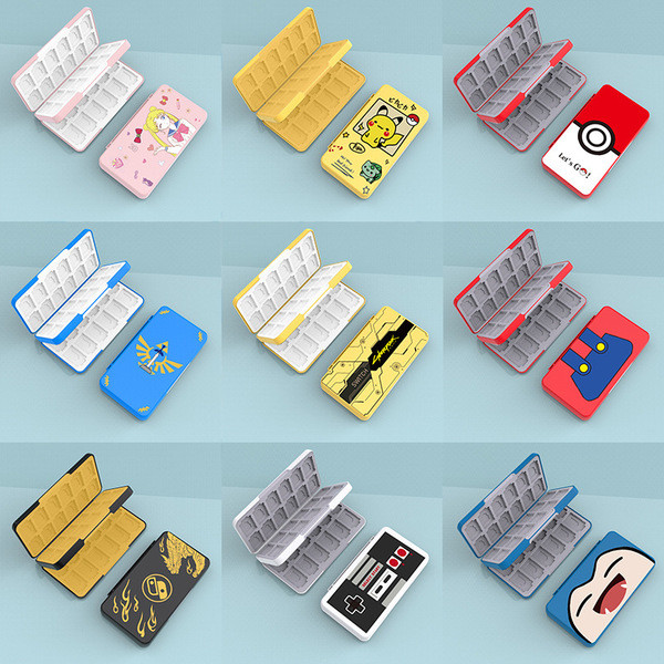 card pokemon kad pokemon Nintendo switch Card Case Cassette Storage Box ...
