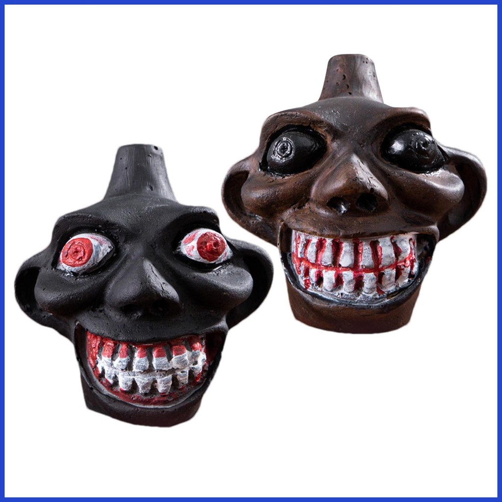 Real Screaming Aztec Death Whistle Loud Whistle Demon Shaped Aztec ...