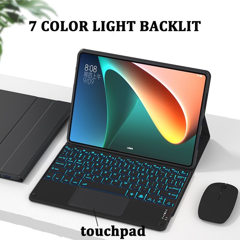 7 Colour Light Backlit Keyboard for Honor Pad X9 11.5" 2023 for Honor ...