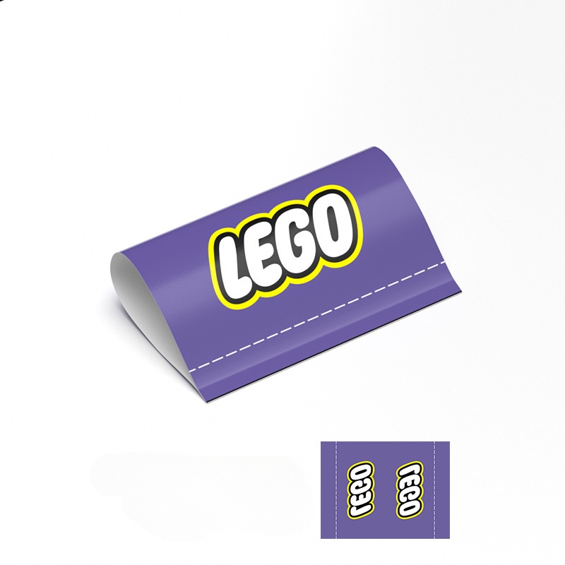 Lego Label Sticker Personalized Creative Decorative Waterproof Decals ...