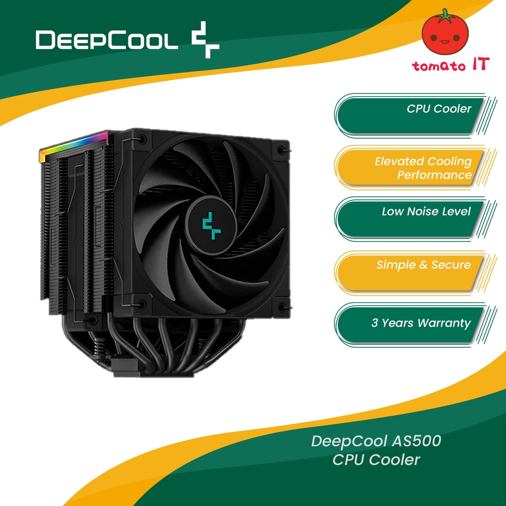 DEEPCOOL AS500 CPU Cooler | Shopee Malaysia