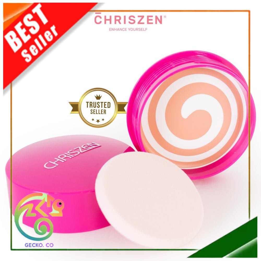 Chriszen Moist Cake Foundation Cream Mekap Kosmetik Cantik (20g ...