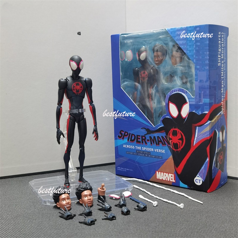 Shf Miles Morales Spider Man Across The Spider-Verse Spider Gwen Sh ...