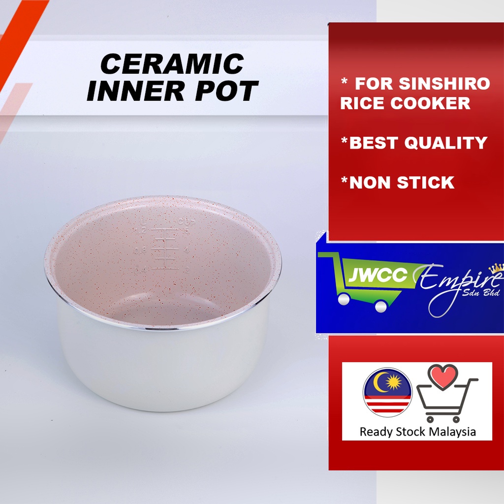 Ceramic Inner Pot for Desugar rice cooker | Shopee Malaysia