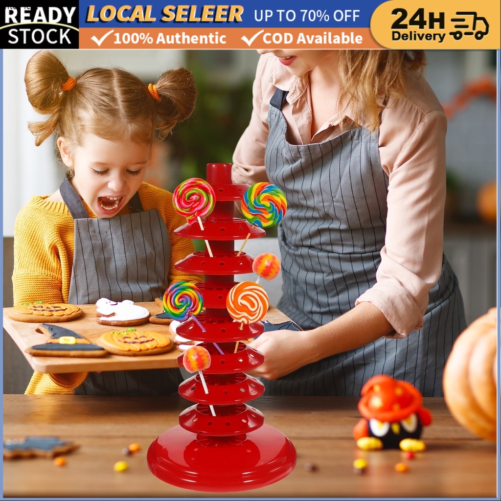 Lollipop Display Stand 10 Layers Candy Storage Holder For Shop Candy ...