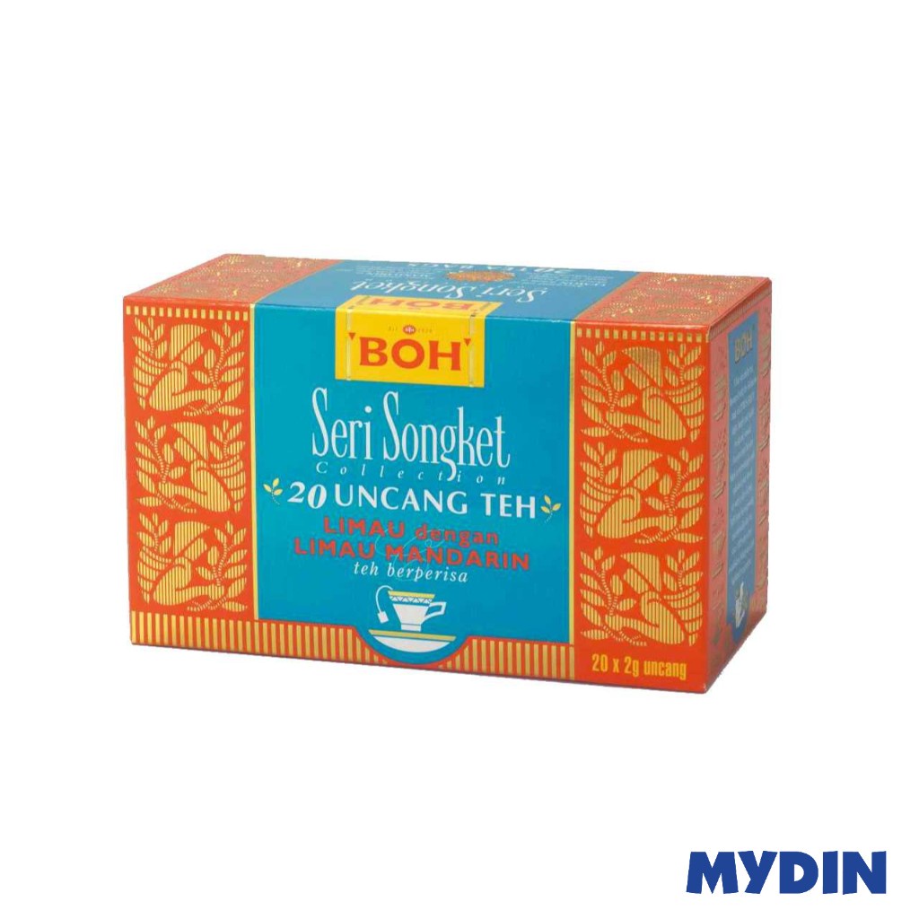Boh Seri Songket Collection Flavoured Tea (20's x 2g) - 6 Variants ...