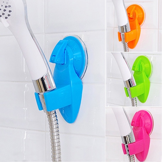 mNVh_ New Shower Room Bathroom Suction Type Chuck Holder Fixed Wall ...