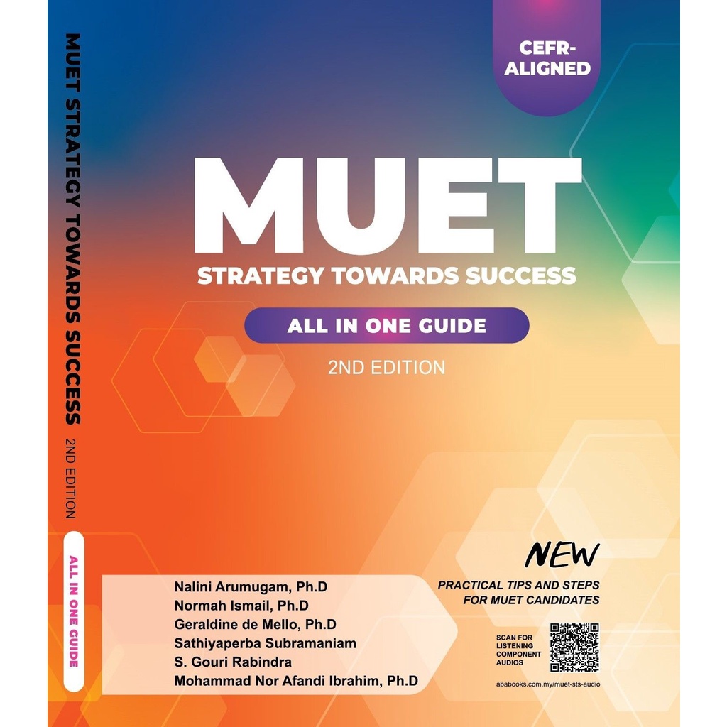 MUET Strategy Towards Success, CEFR Alligned, 2nd Edition, 2024 ...