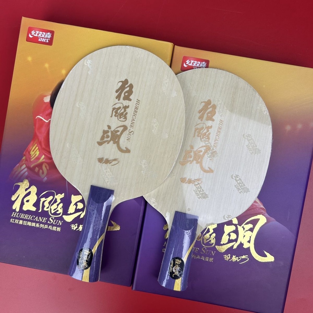 Original DHS Hurricane Sun Table Tennis Blade 5 Wood 2 AC OFF++ Ping ...